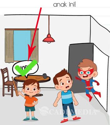 Tolong anak ini! (Brain Test Level 240) - CadeMedia